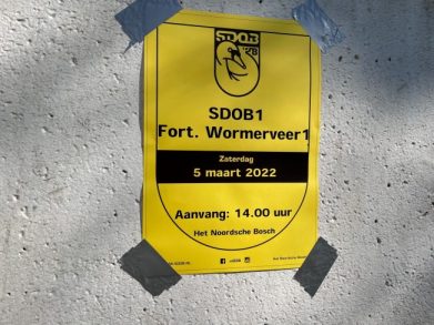 SDOB speelt zaterdag tegen... | SV SDOB